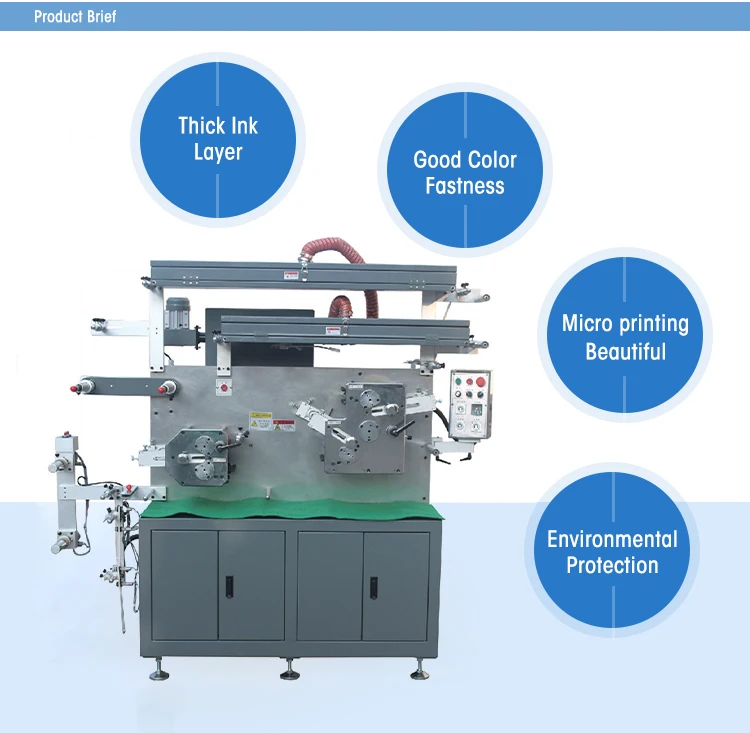 3 Color Mini Flexo Printing Machine for Satin Ribbon