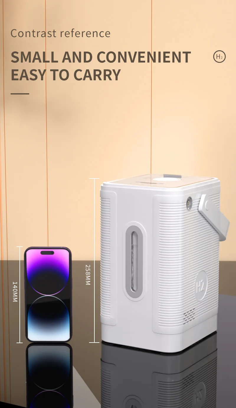 Hydrogen Generator H2 Inhalation Machine With 225ml/min 99.99% High ...