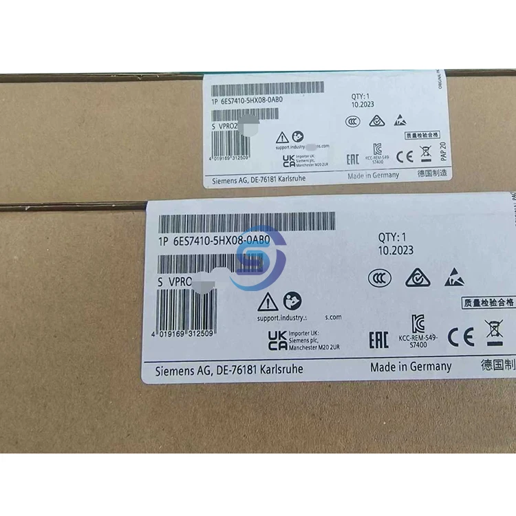 Simatic Siemens Plc S7-400 6es7410-5hx08-0ab0 Cpu410-5h/f/fh Brand New ...