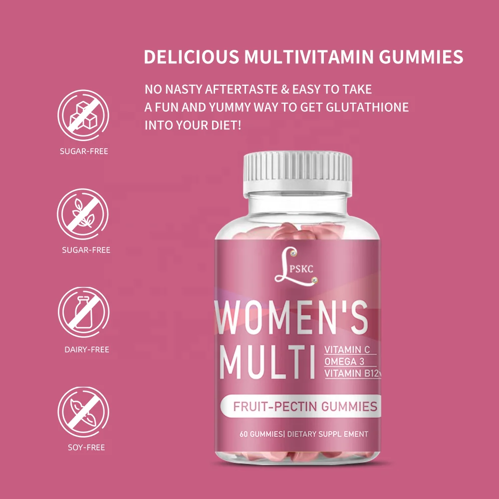Hot Sell Best Multivitamin Gummies Candy For Women Immune Energy Boost ...