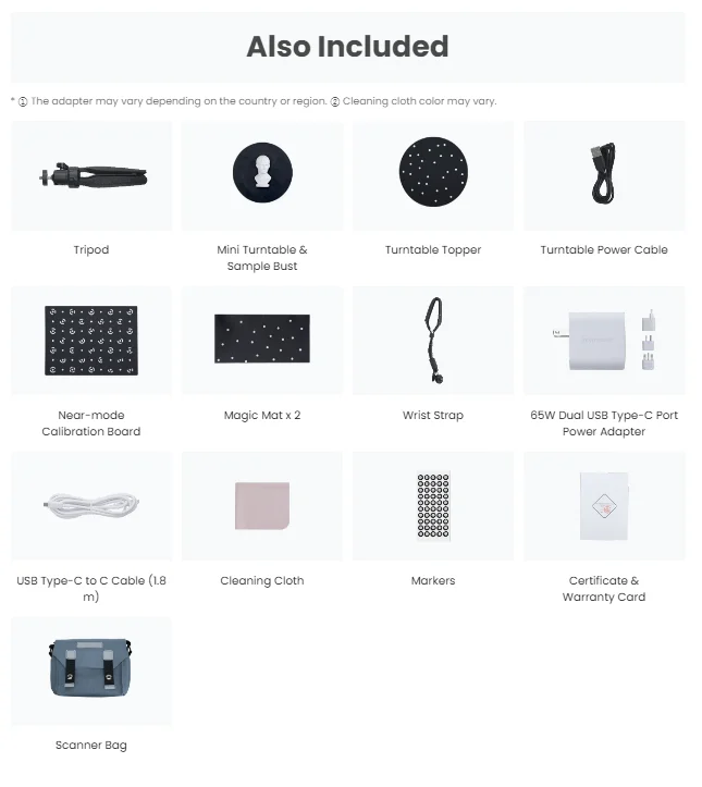 Revopoint Miraco Standalone 3d Scanner For Small To Large Objects ...
