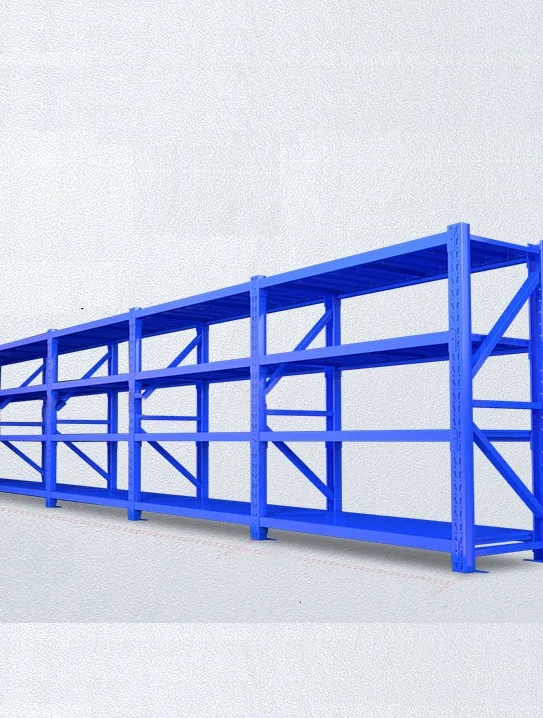 4 Layers Rack Warehouse Metal Racks Medium Duty Shelf Storage Shelves ...