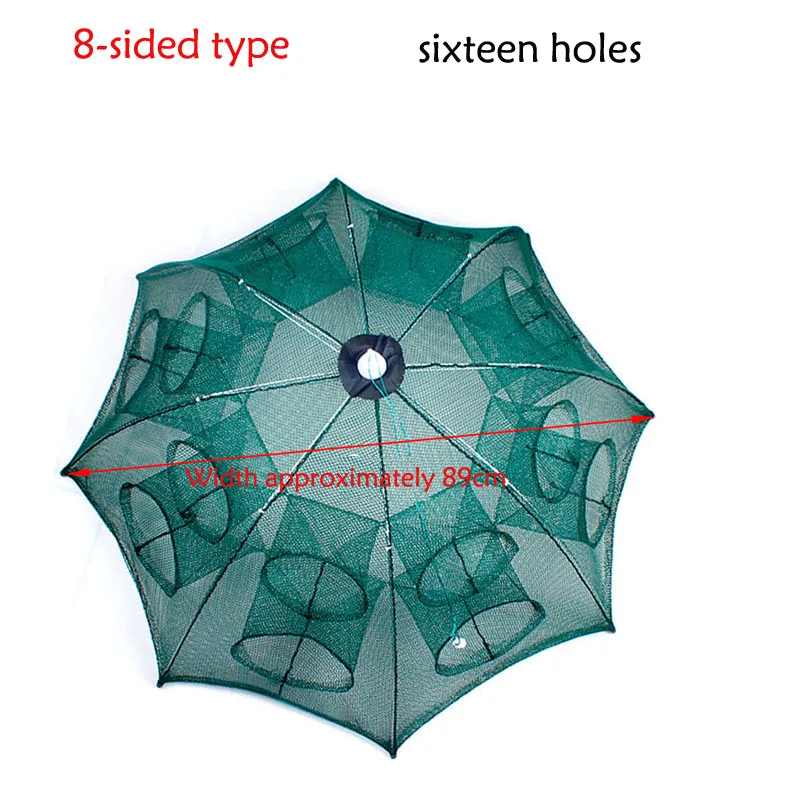 High Strength Hdpe Cast Fishing Net Trap With Double Knot - Oem Available