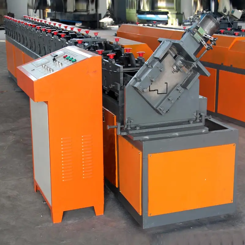 Roller Shutter Door Rail Guide Panel Roll Forming Machine - Buy Roll Forming Machine rail Guide ...
