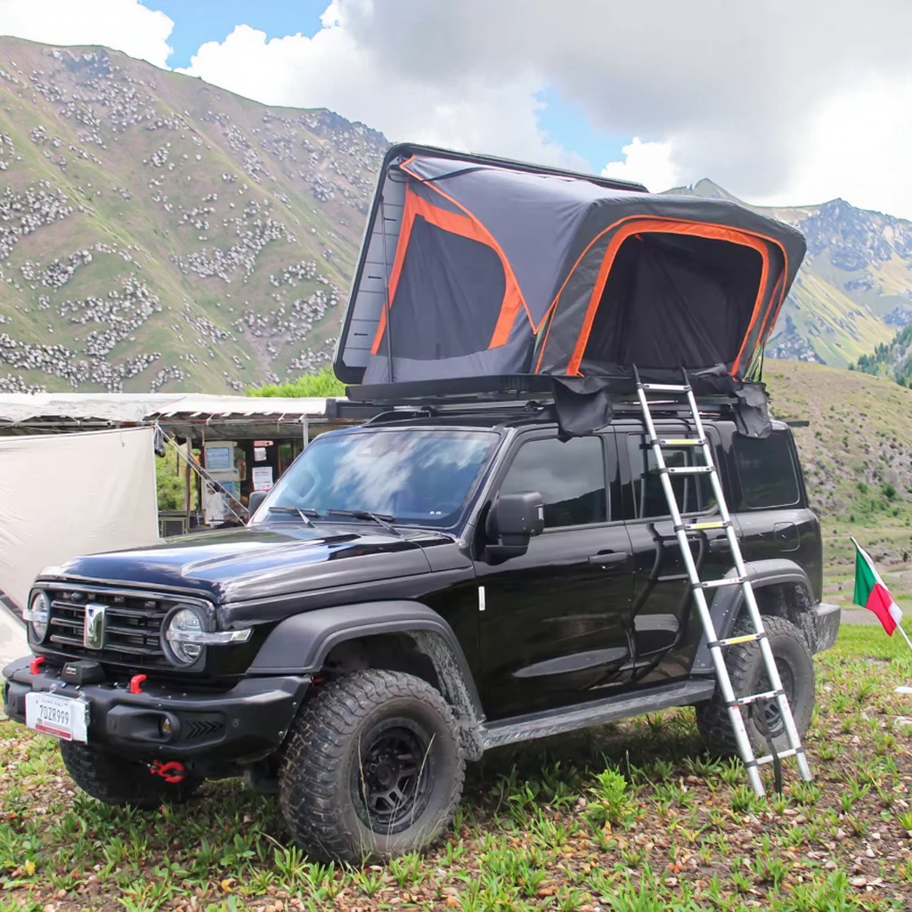Ultra-light 4wd Hard Shell Roof Top Tent For 4x4 Offroad 4-person ...
