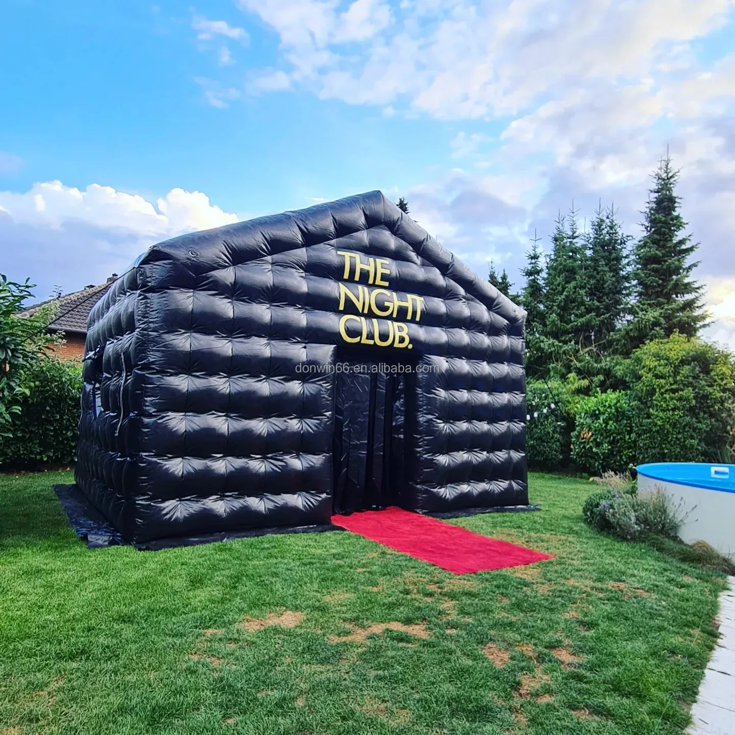 Customized Backyard Inflatable-nightclub Tent Night Club Party ...
