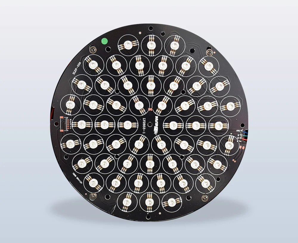 Led Mini Par Light 54X3W RGB 3In1 Full Color Flat Par DMX Professional ...