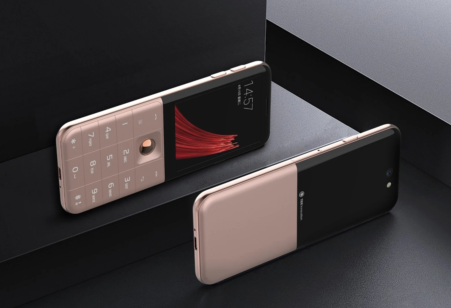 2021 Touch Keyboard Feature Phone - 32GB Storage, 2.8-Inch Screen