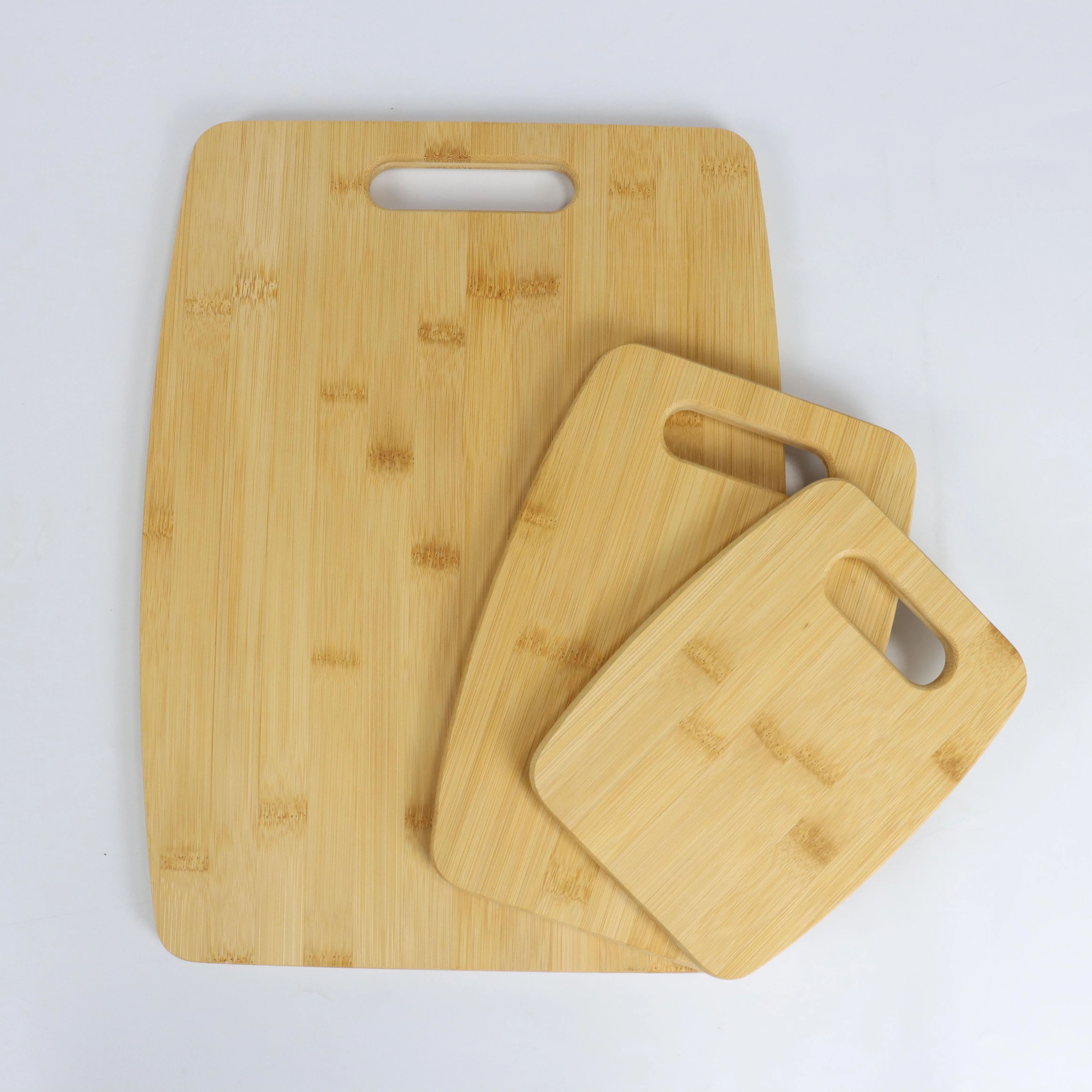 Custom Shape Luxury Extra Large Rectangular Large Natural Bamboo Food ...