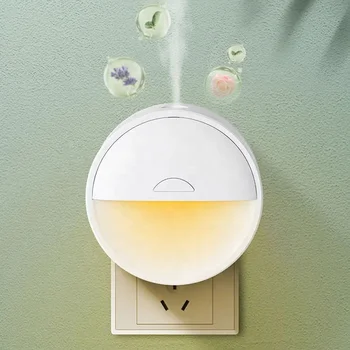 Silent Portable Wall Plug In Waterless Aromatherapy Nebulizer Essential Oil Aroma Diffuser For ...