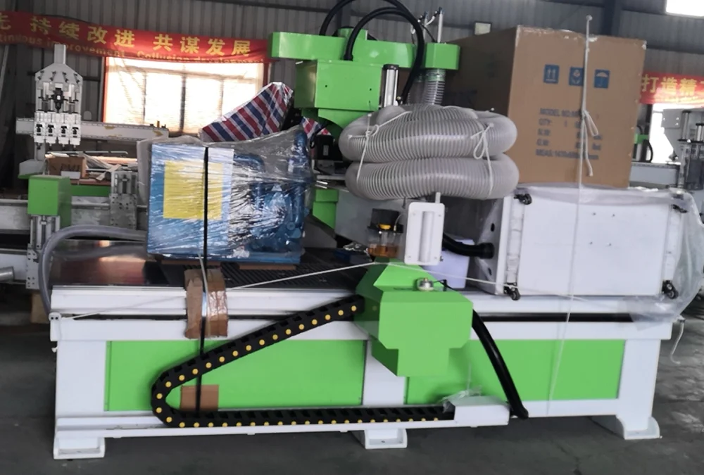 Ludiao Superstar Loading And Unloading Furniture Plate Produce Line 1325 Atc Cnc Router Machine ...