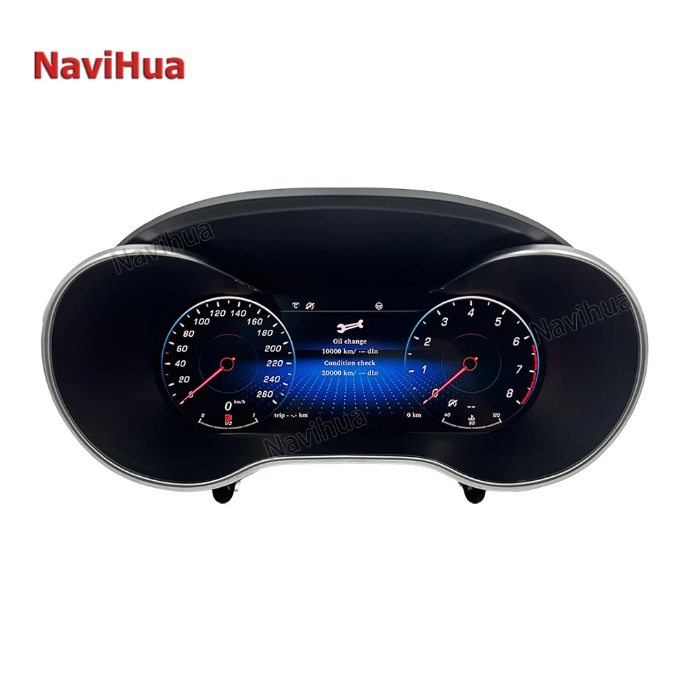 Navihua Car Lcd Dashboard Digital Instrument Cluster Virtual Cockpit ...