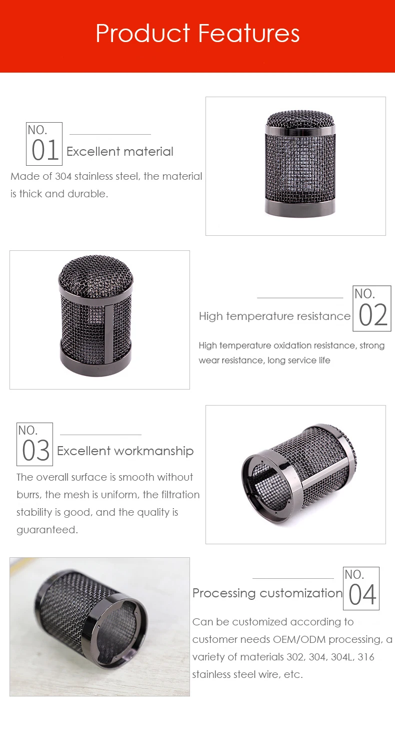 Microphone Shower Head Metal Mesh Speaker Grill Bright Silver ...