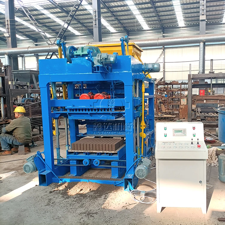 Factory Interlocking Block Machine 4-25 High Efficiency And High ...