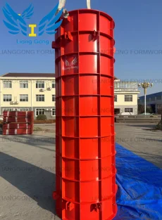 Reusable Steel Column/circular/round Formwork Metal Formwork For ...