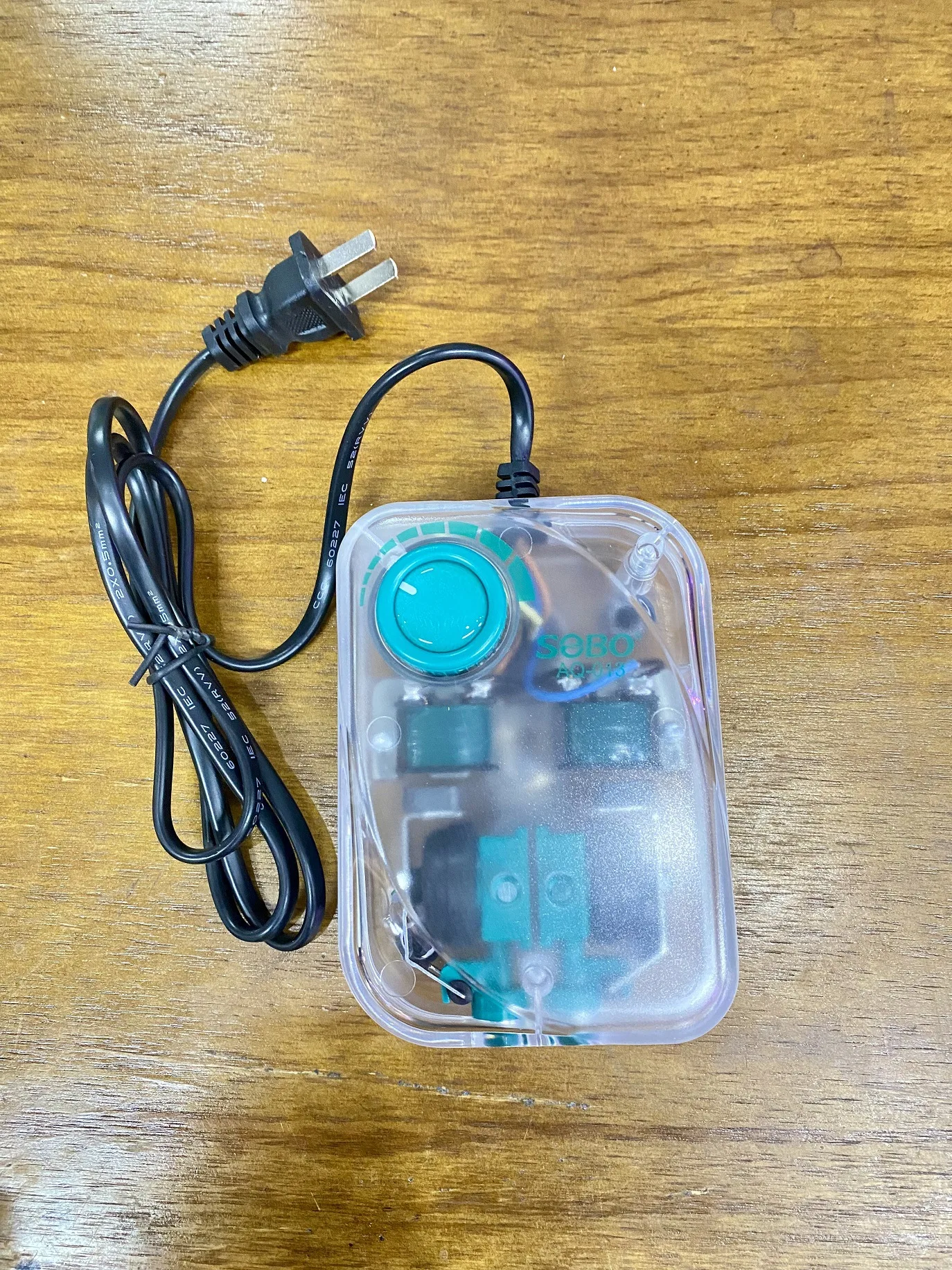 SOBO Transparent Housing Silent Air Pump for Aquariums