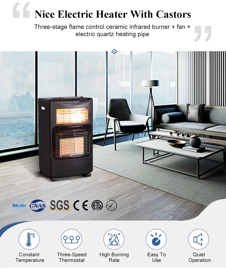 Folding Design Room Portable Gas Heater - Efficient Warmth
