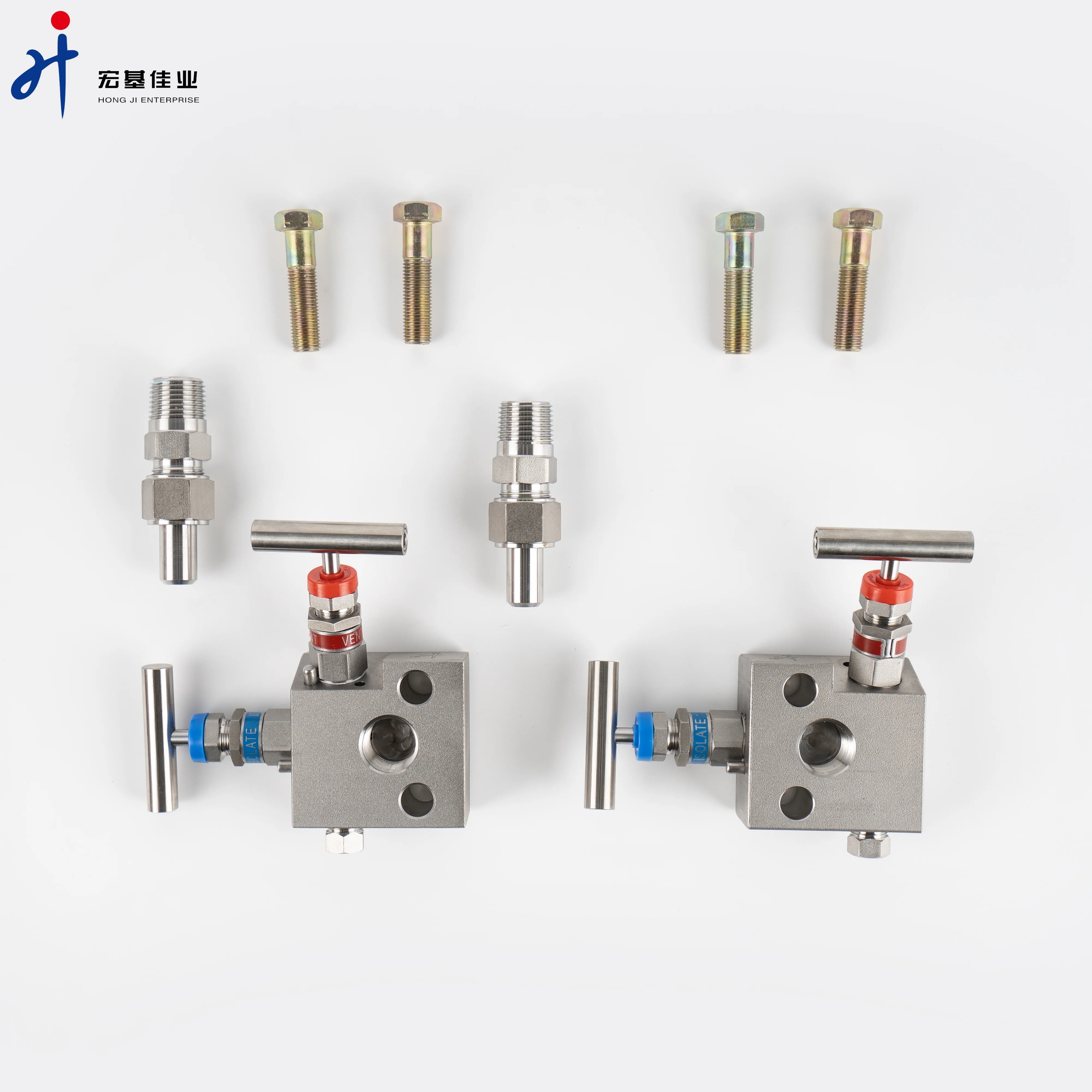 Instrument Calibration Block and Bleed Valve 2 Valve Manifold Stainless ...