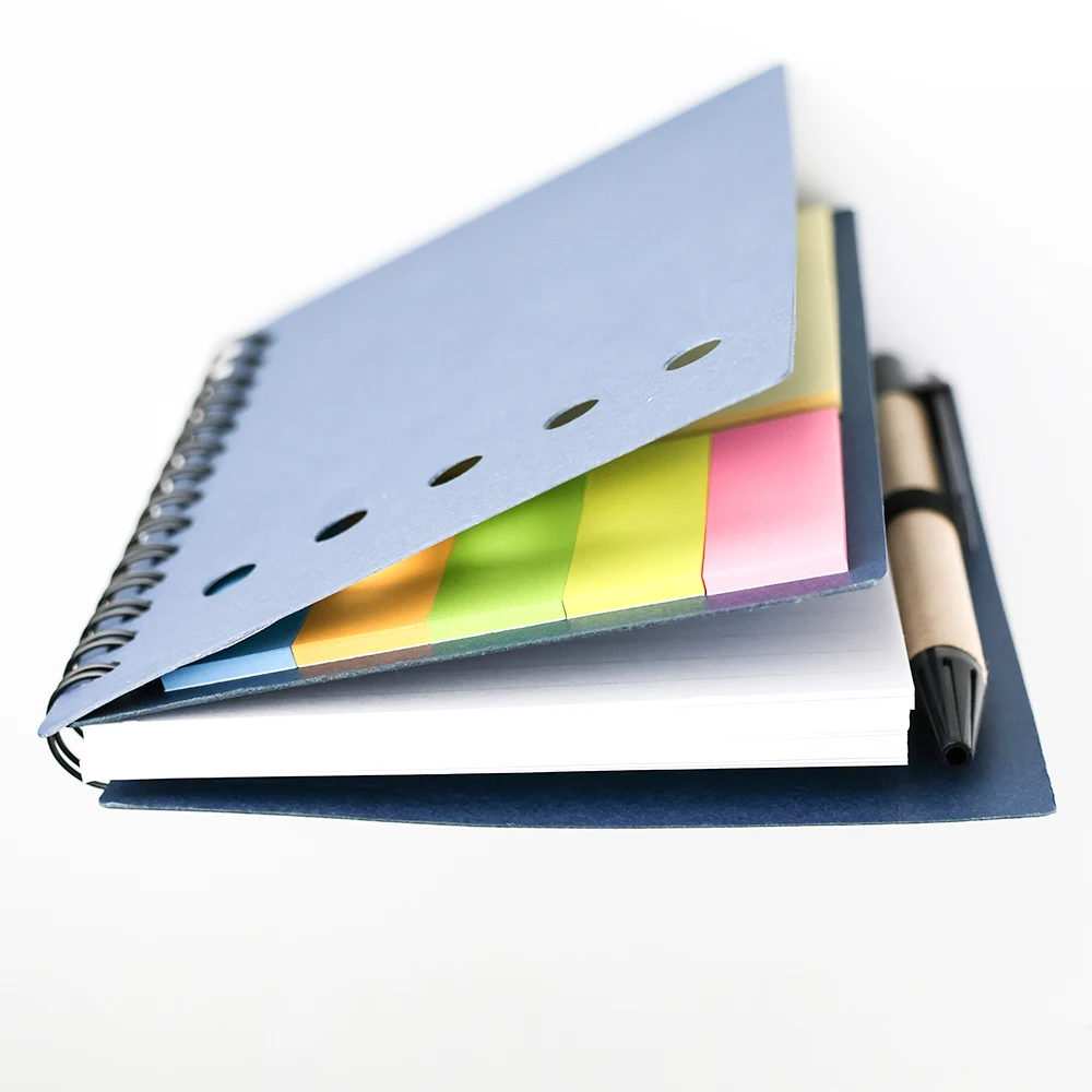 Eco-friendly Kraft Notebook - Cute Stationary with Logo