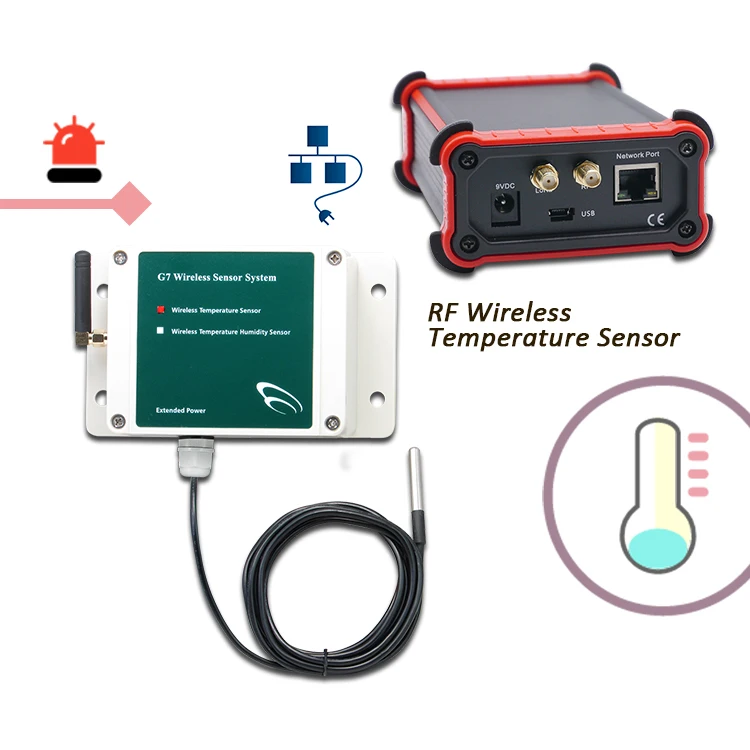 Wireless Via Rf Wireless Remote Monitoring Temperature Data Recorder ...