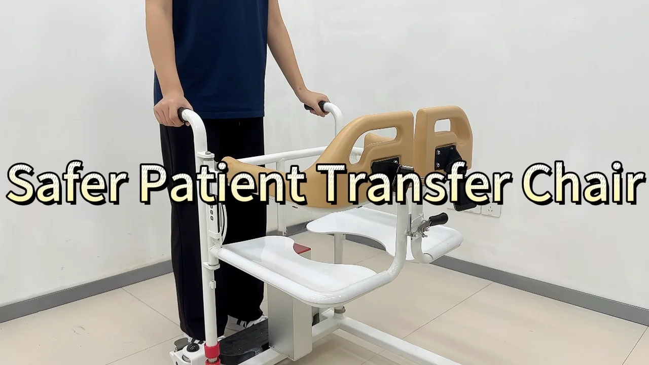 Buyhao Patient Folding Electric Transfer Wheelchair Home Use For ...