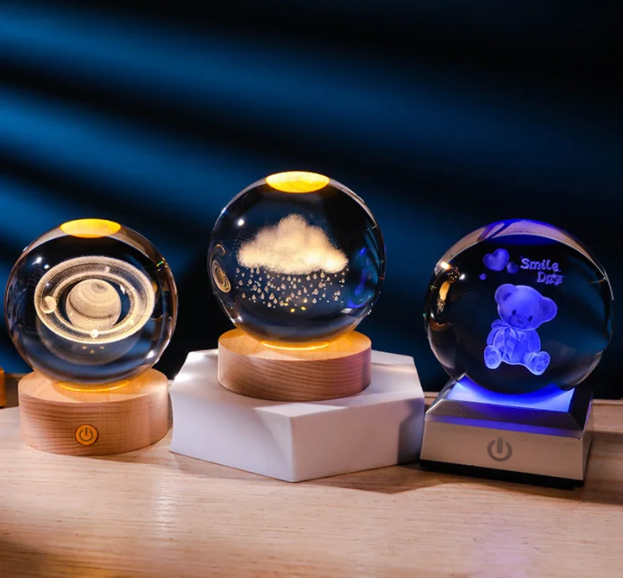 3D Decoration Night Light - Star Galaxy Table Lamp