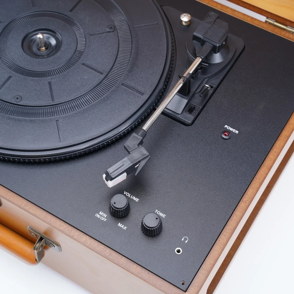 Automatic Return Mechanism for Electric Turntable Player