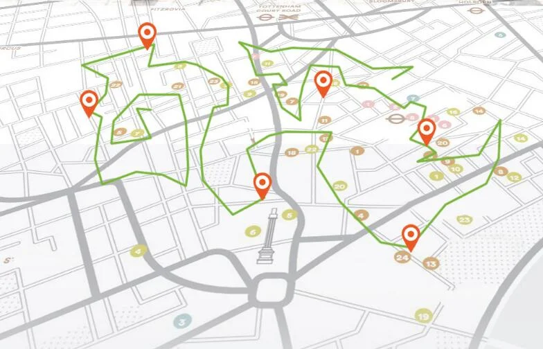 Small Mini GPS Tracker Data Logger for Travel & Pet Care