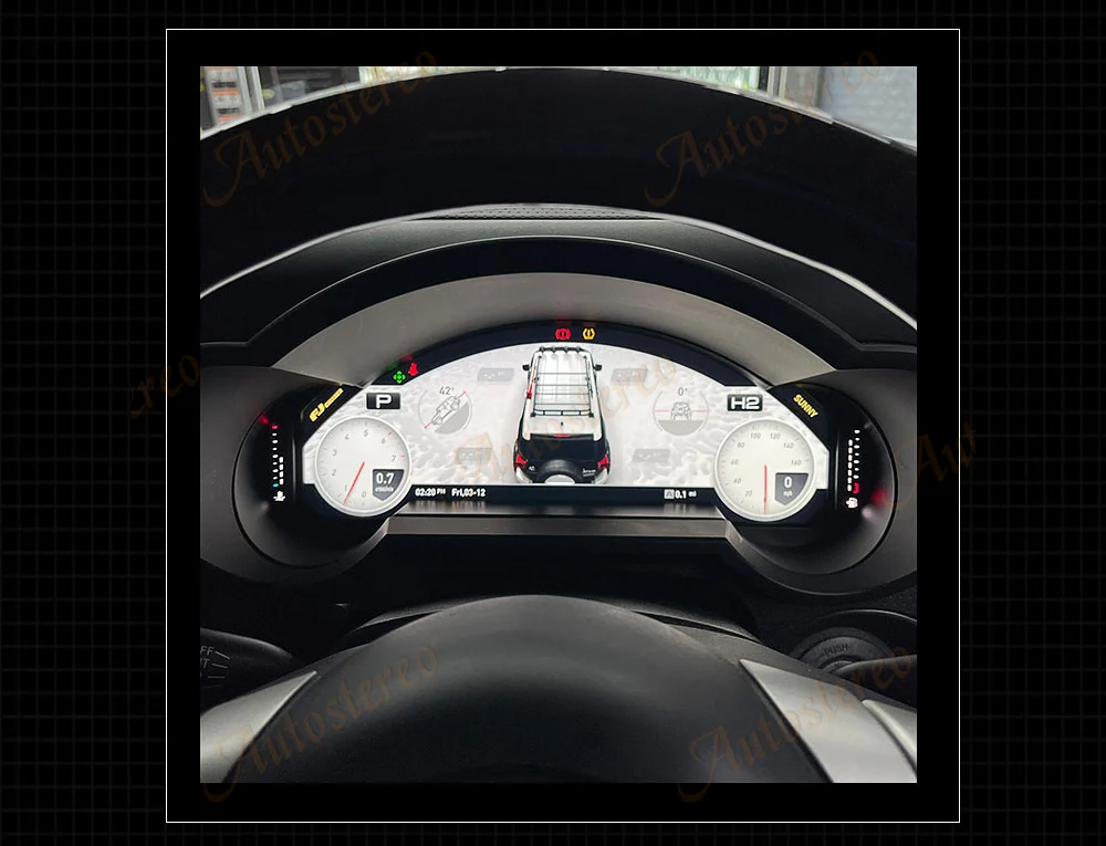 12.3 Inch For Toyota Fj Cruiser 2007-2019 Digital Cluster Virtual ...