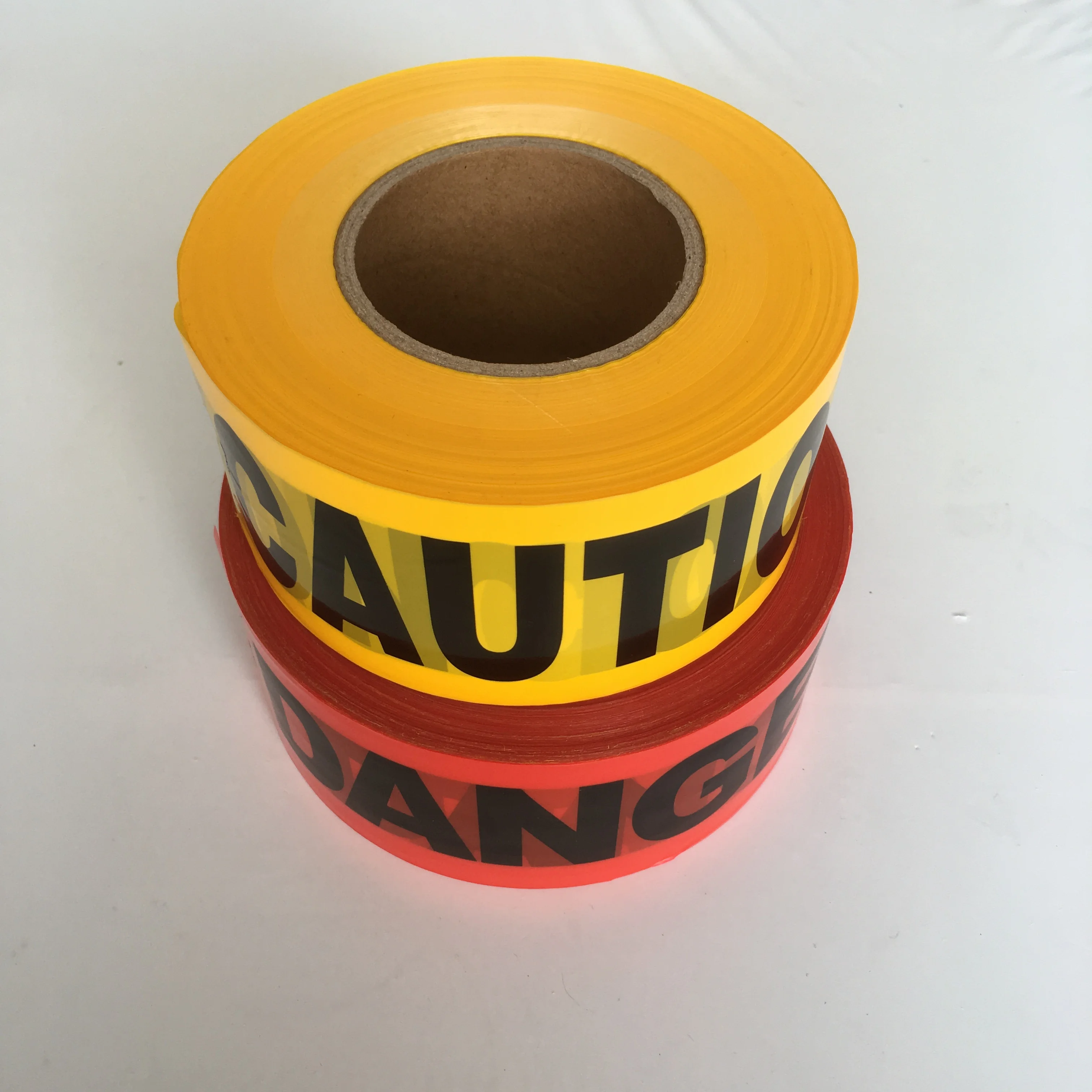 Red Danger Hazard Non-Adhesive PE Warning Caution Tape