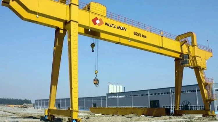 Nucleon Crane Brand Double Girder 30 Ton 32 Ton Hydraulic Gantry Cranes ...