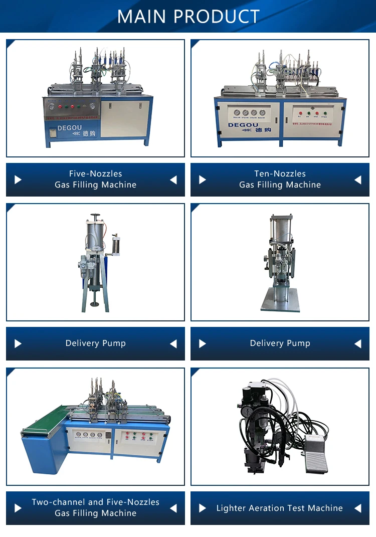 High Stability and Easy Operation Five-Nozzles Gas Filling Machine ...