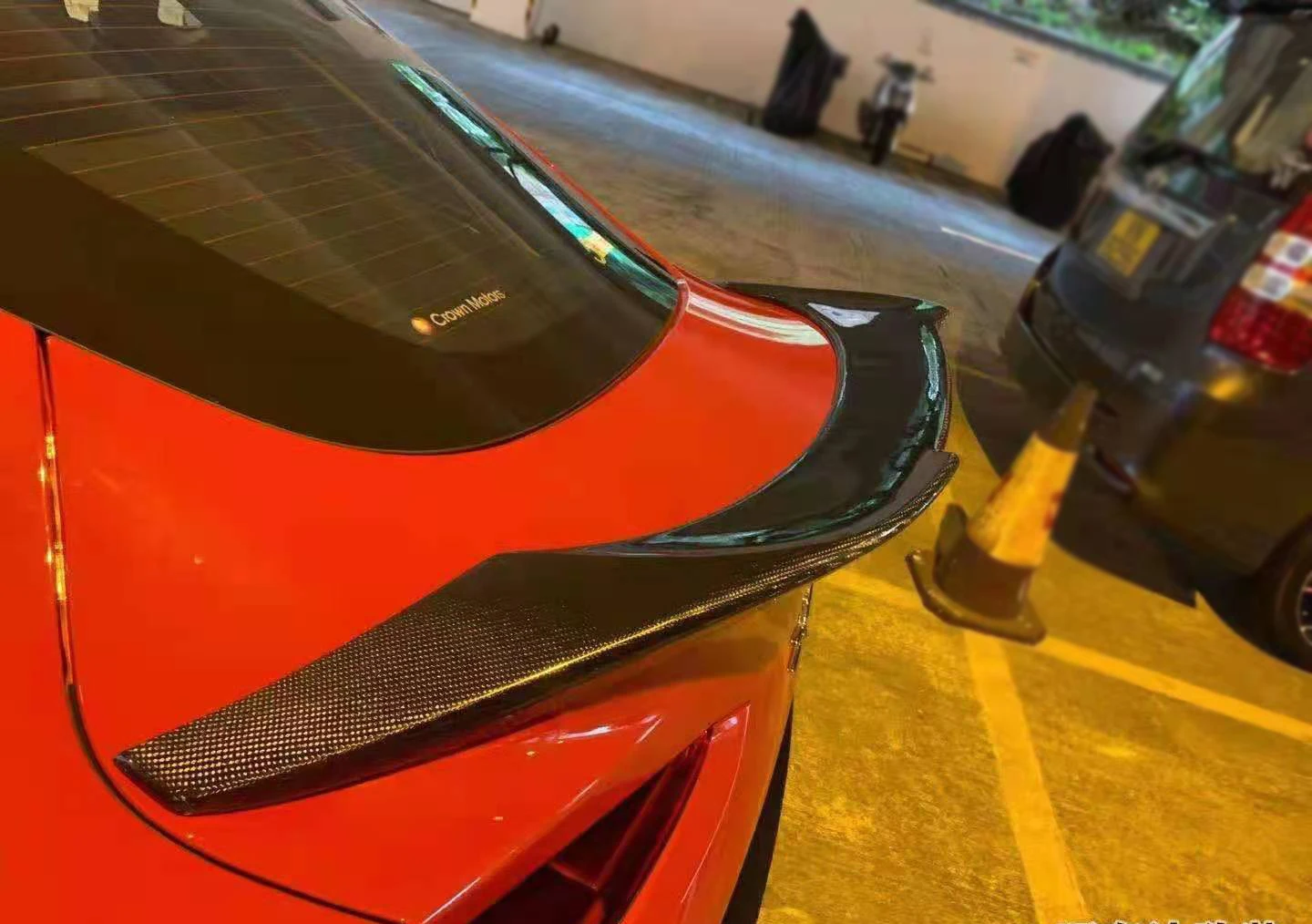 Car Trunk Spoiler Carbon Fiber Rear Lip for Toyota Supra A90 A91 MK5 ...