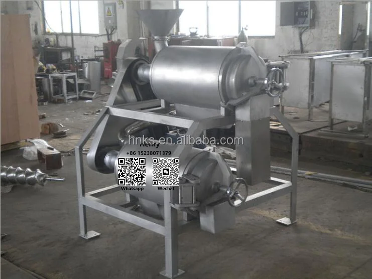 Industrial Stainless Steel Mango Pulper - Efficient Juice Making Machine