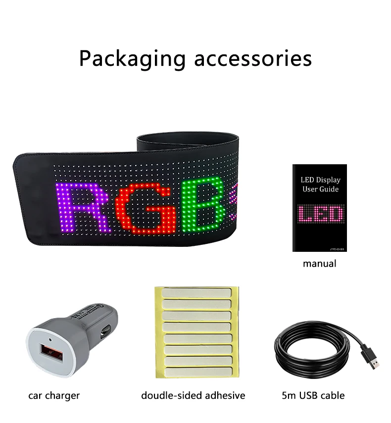 Customizable RGB LED Signage Display Panel - Digital Poster OEM
