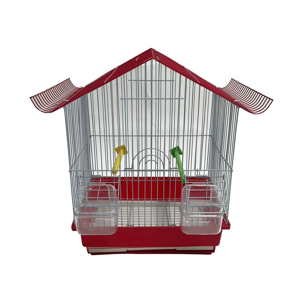 A2107Fashion eco-friendly two space bird cages can be kept separately ...