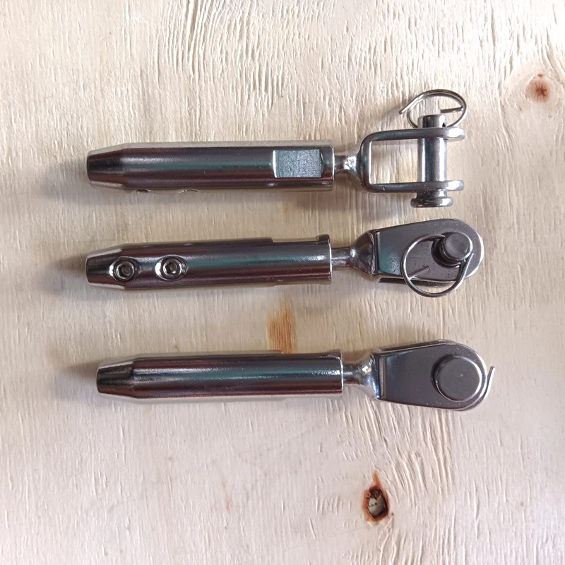 SS316/304 Stainless Steel Swage Stud Terminal Rigging Hardware Wire ...