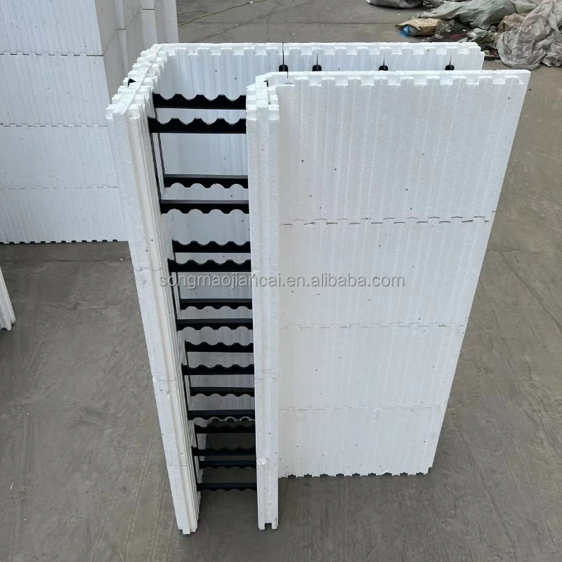 8" ICF Foam Blocks - Durable and Efficient Building Material