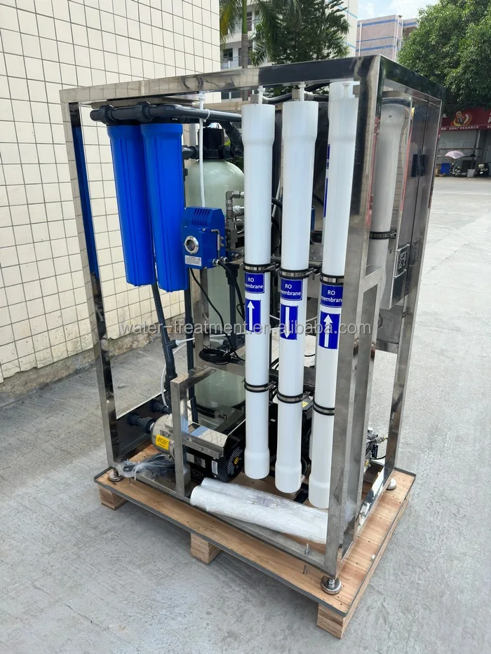 Seawater Desalination Machine 5000l Per Day Salty Water Desalinator Ro ...