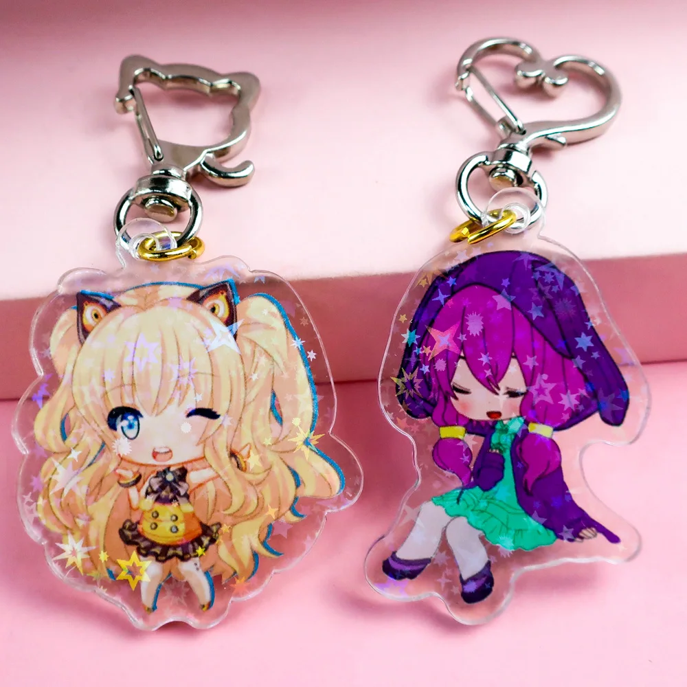 Custom Anime Plastic Key Chains Acrylic Keychain Souvenir Gift Printed ...