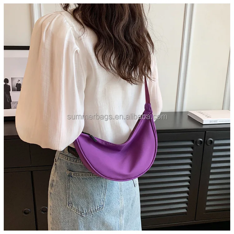2024 Wholesale Nylon Women's New Trendy Dumpling Bag Lightweight Small ...