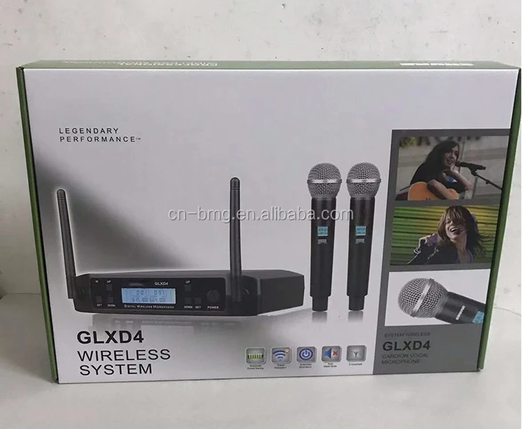 Top 5a 1:1 Quality Glxd4 Glxd24 Glxd Wireless Microphone Mic For Live Sound With Beta58 And S ...