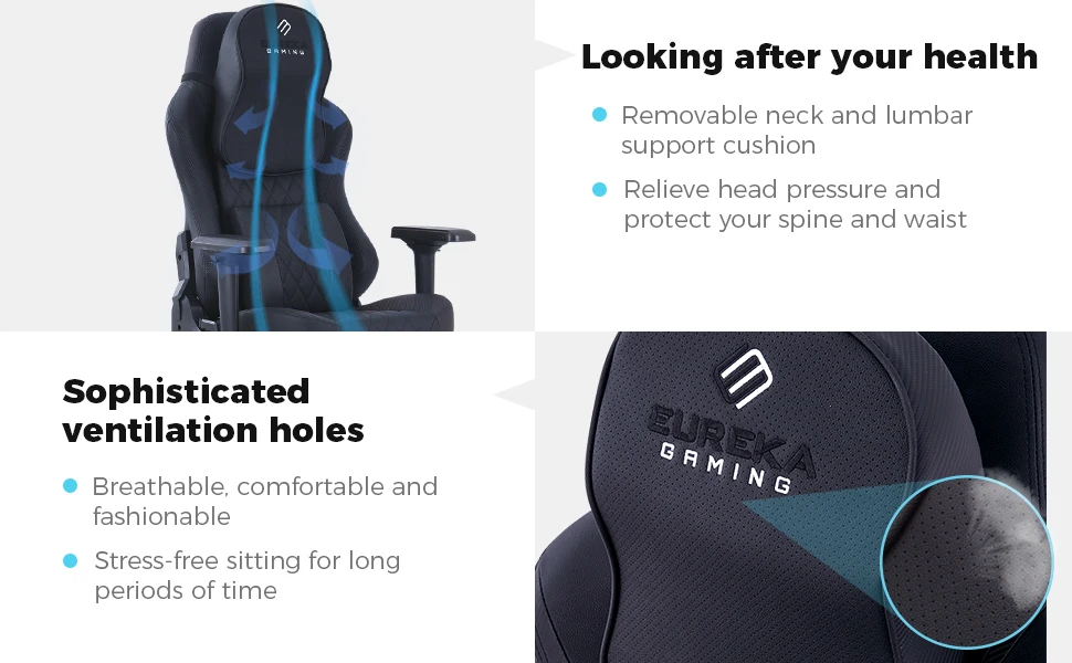 Gaming Chair Modern Red Ergonomic Office Chair Mesh With Adjustable ...