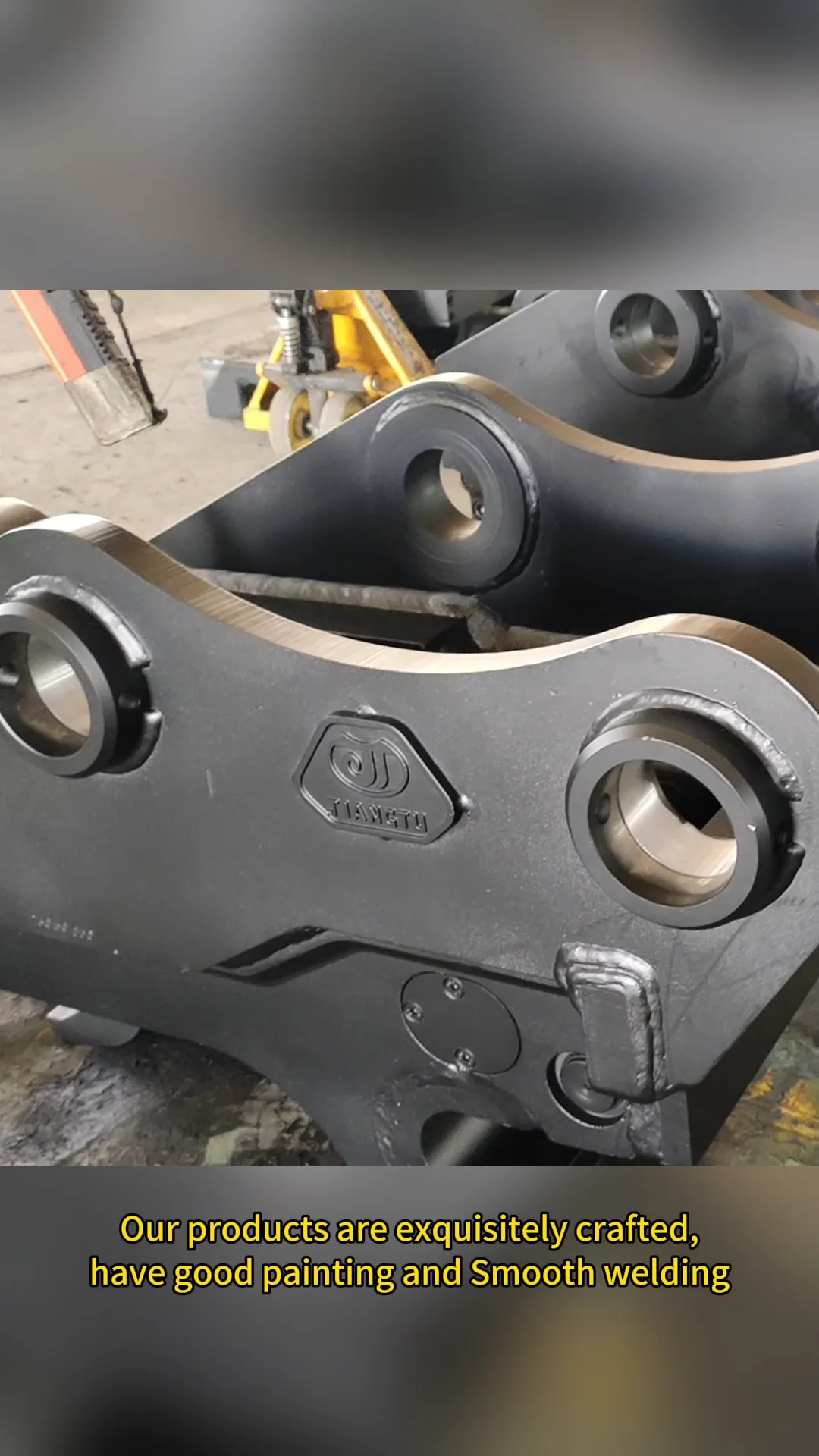 Jt Double Locking Hitch Hydraulic Quick Coupler For Excavator - Buy ...