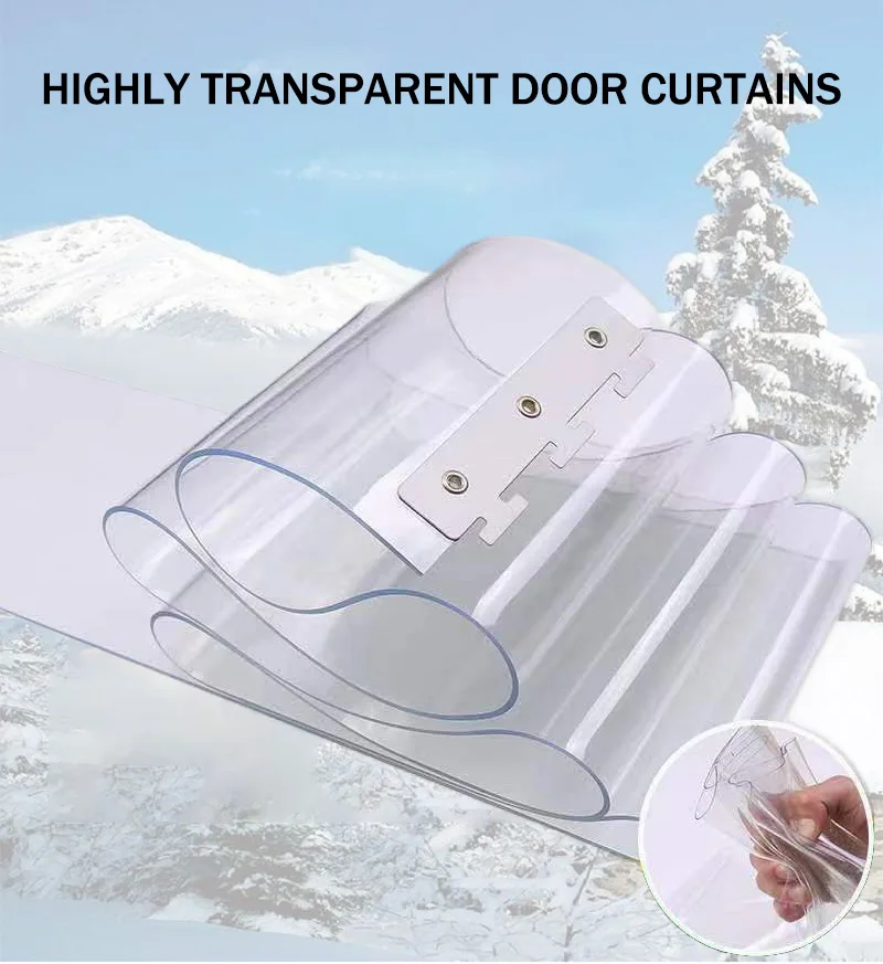 Cold Room Curtain Pvc Sheet Transparent Low Temp Plastic Air Curtains ...