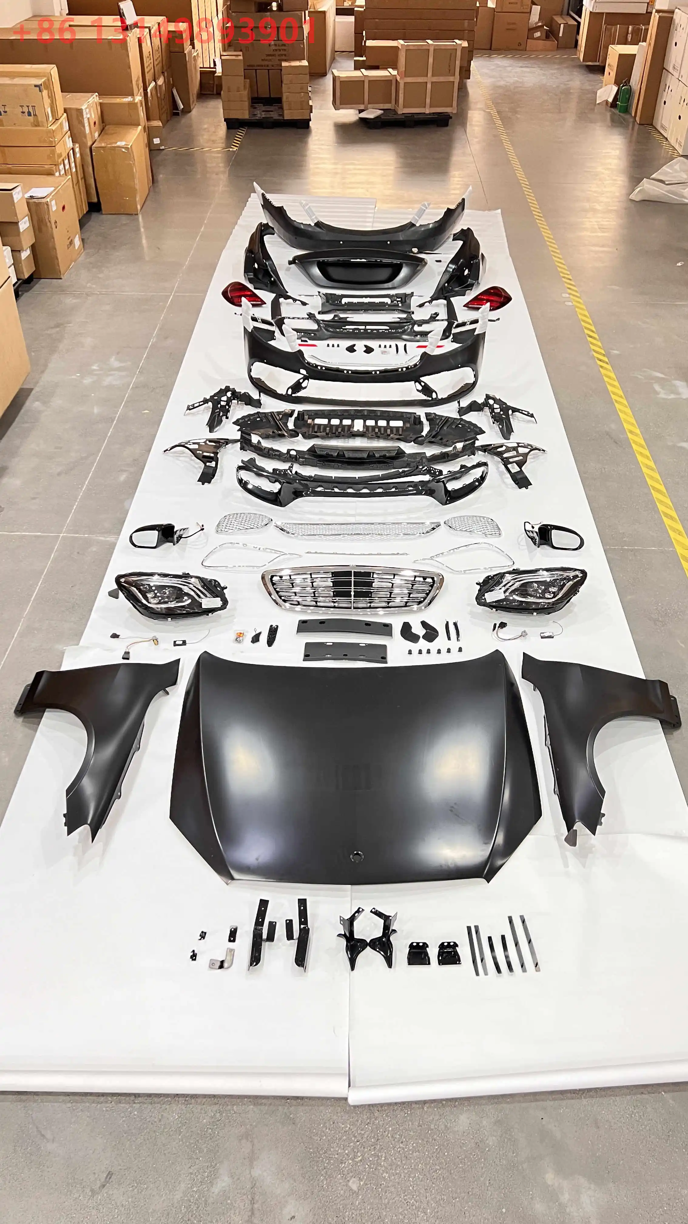 Mercedes-benz S-Class W221 Upgrade - S63 Style Body Kit