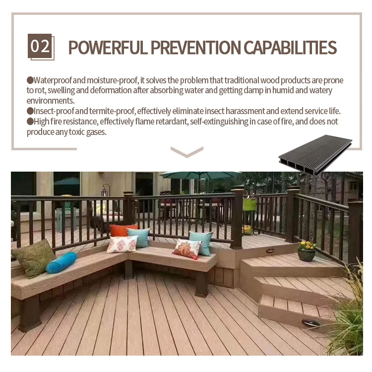 Shop Durable Outdoor WPC Decking - Fireproof & Waterproof
