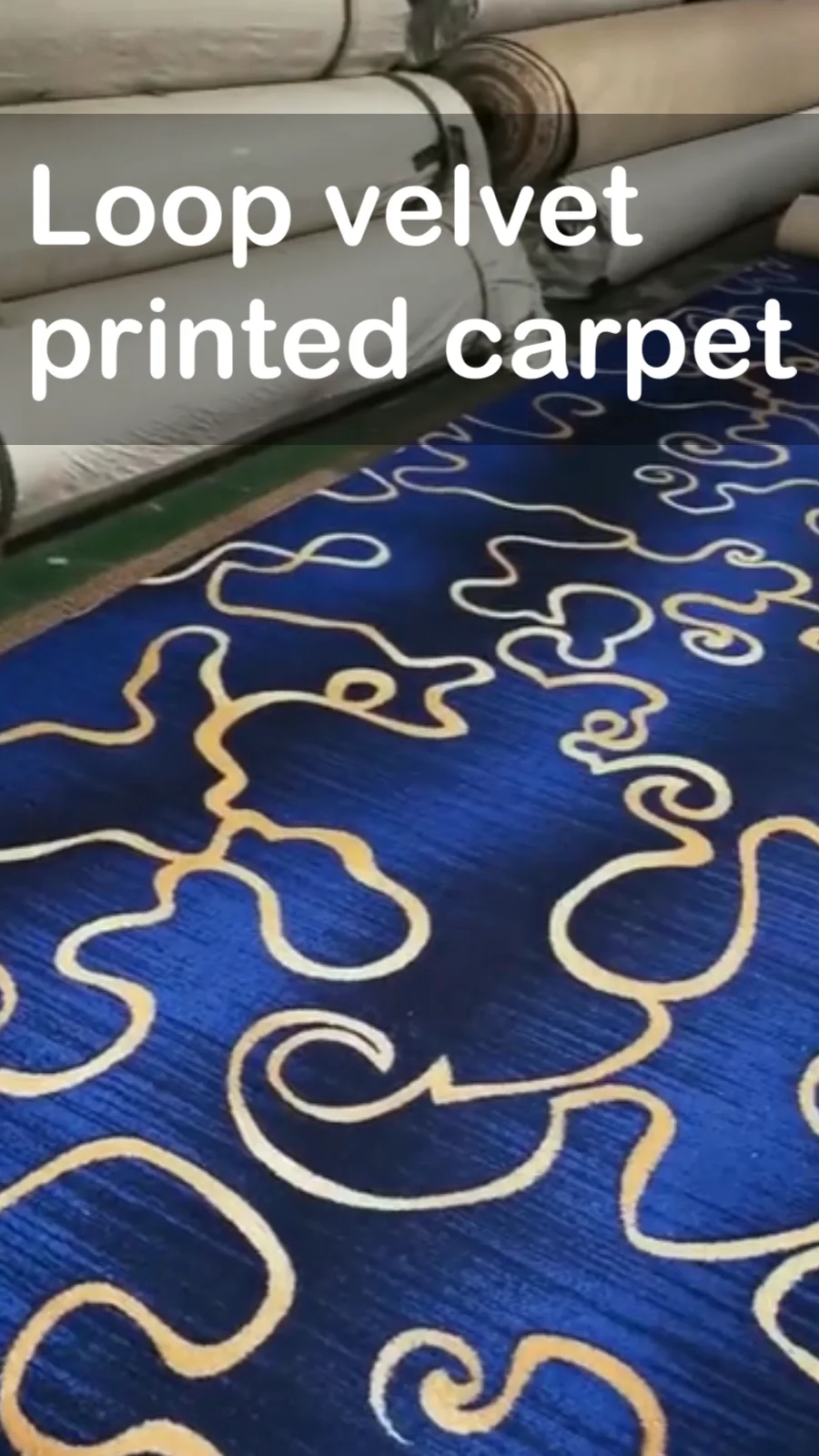 Modern Design 3d Printed Carpet For Hotel Anti Slip Washable Tapis ...