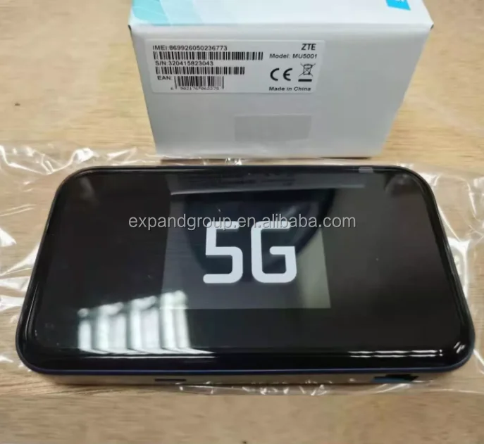 ZTE MU5001 5g Router with SIM Card Mobile Hotspot Sub6 5G Networks ...