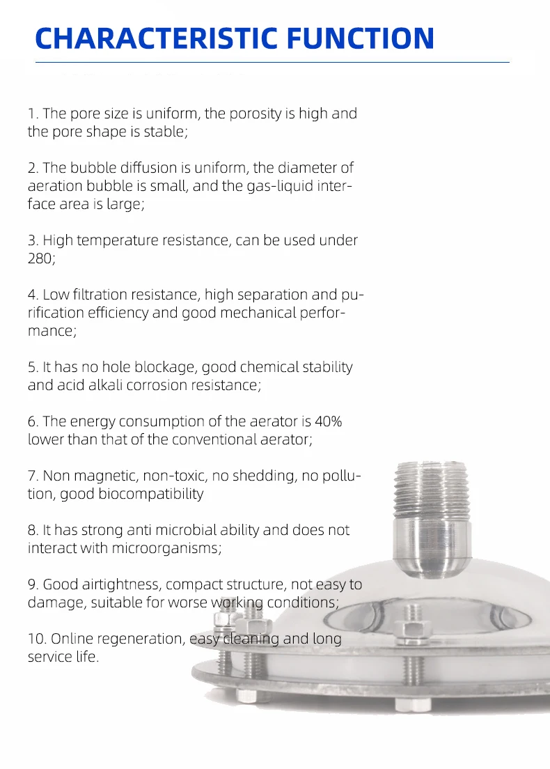 Qlozone Stainless Steel 180mm Ozone Diffuser Mixer Ozone Water for ...